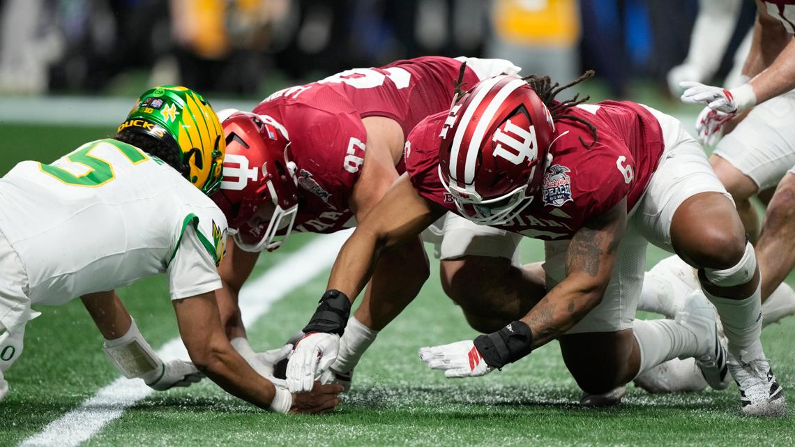 Oregon vs. Indiana live updates: Peach Bowl real-time score and key ...