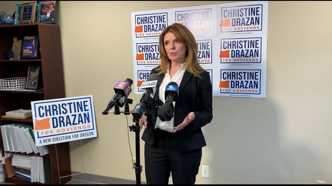 Drazan makes her pitch to voters as Republican nominee | kgw.com