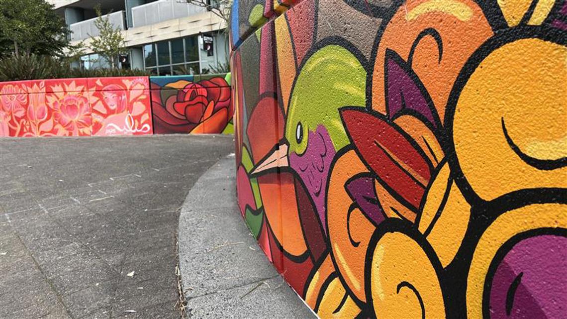 Meet the Portland artists behind Moda Center's ‘Roots to Roses’ murals ...