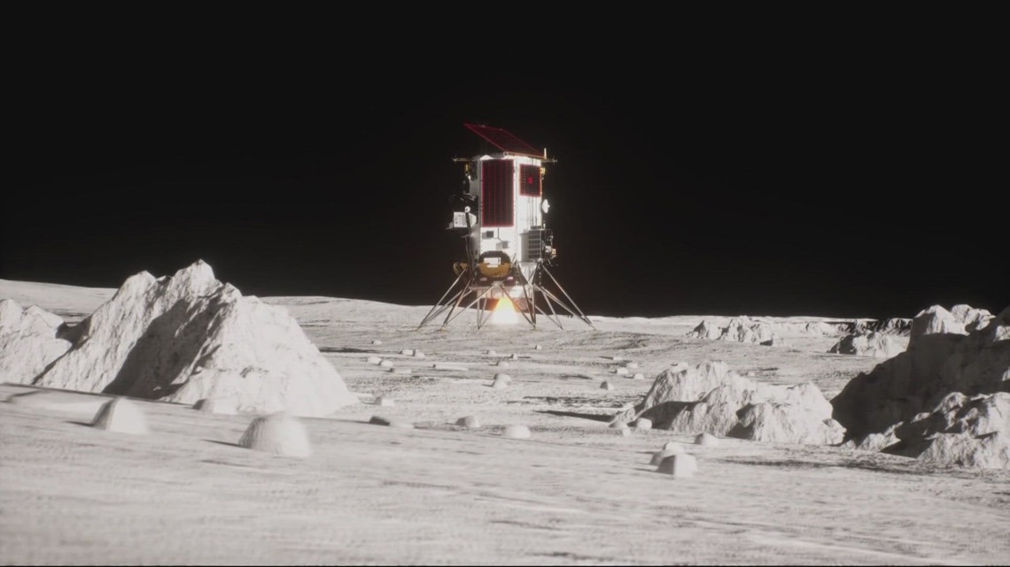 Columbia tech kept lunar lander cozy for moon landing; status of lander unknown | kgw.com