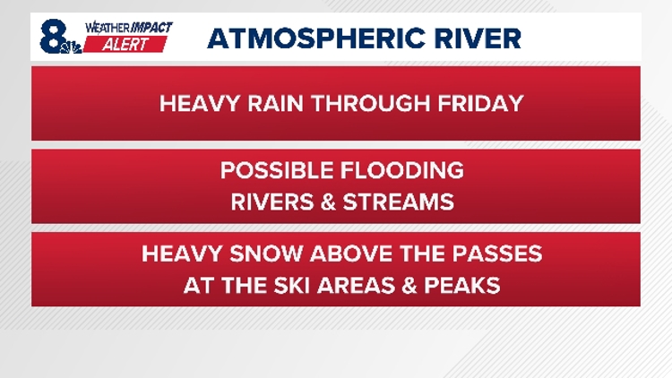 Weather Impact Alert issued for heavy rain, possible flooding in ...