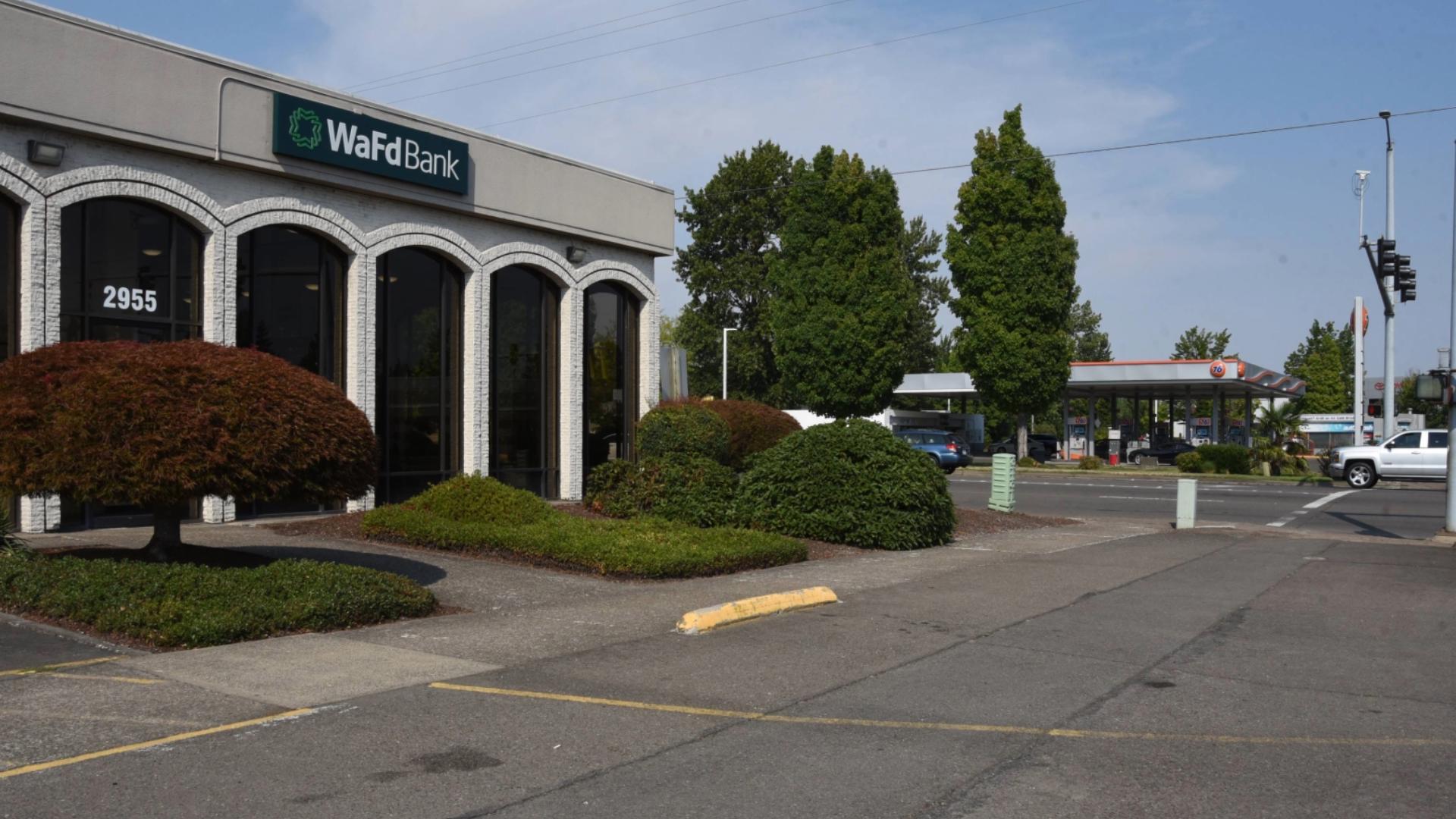 Bank robber arrested for stealing from WaFD location in Salem | kgw.com