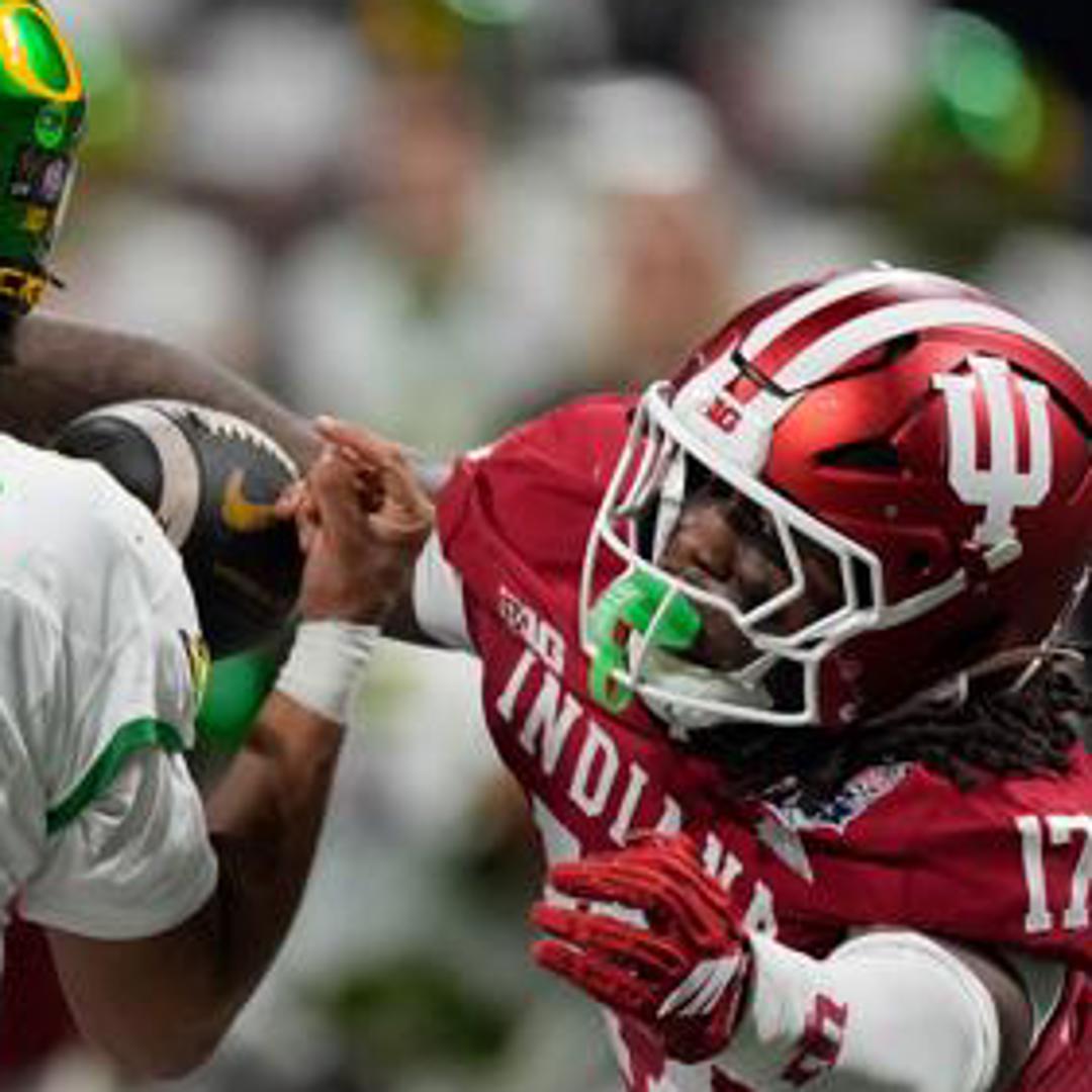 Dante Moore and the Oregon Ducks self-destruct in 56-22 Peach Bowl loss ...