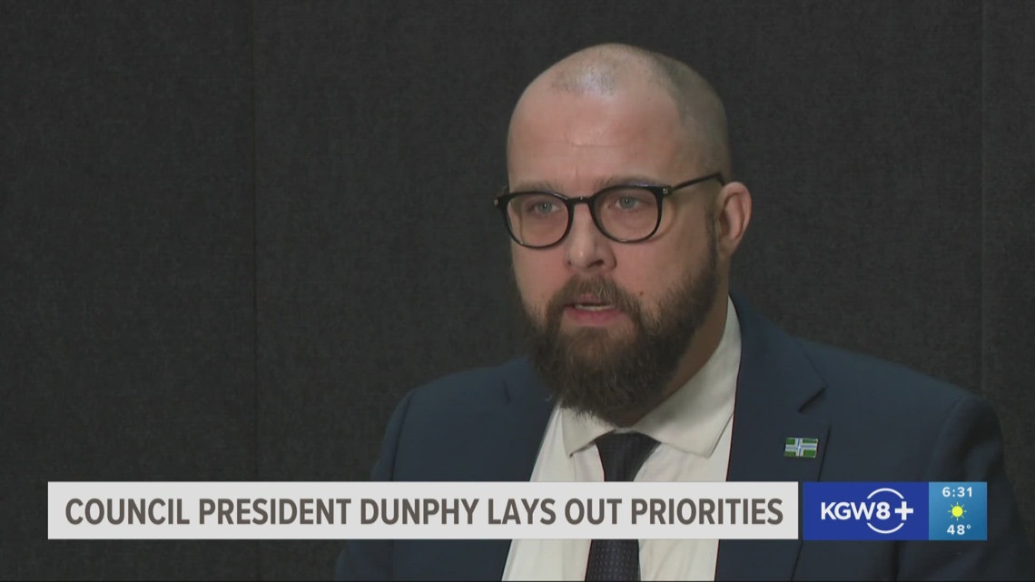 Meet Portland City Council's new president Jamie Dunphy | kgw.com