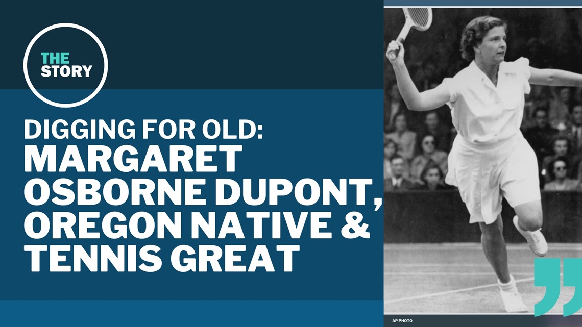 An Oregon-born titan of the tennis world | Digging for Old | kgw.com