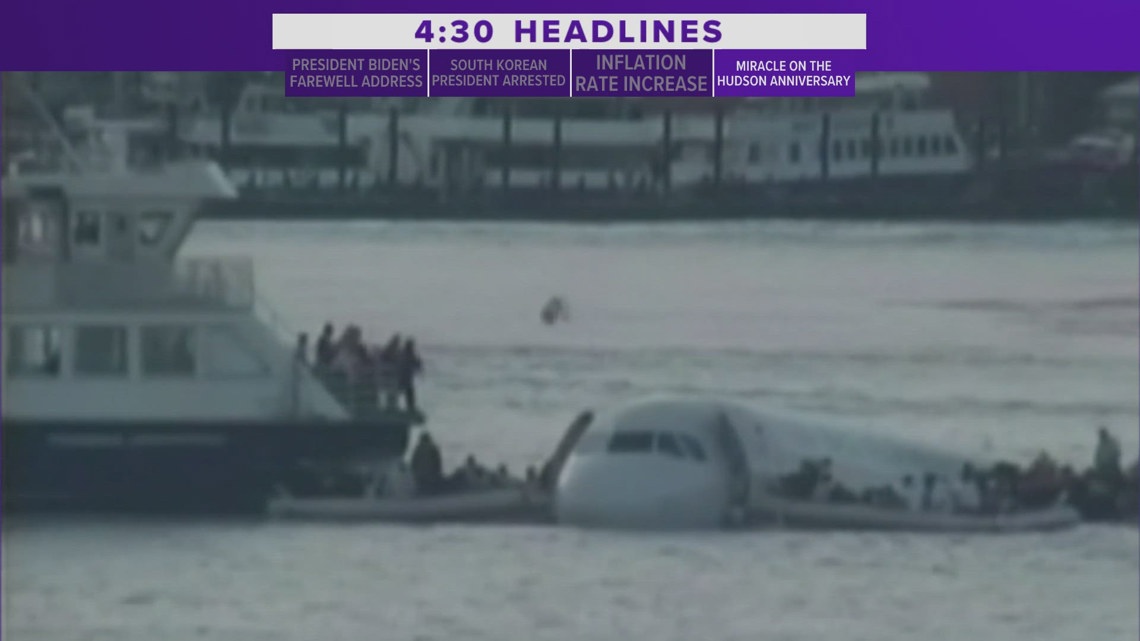 16 years since "Miracle on the Hudson": Flight 1549’s emergency landing ...