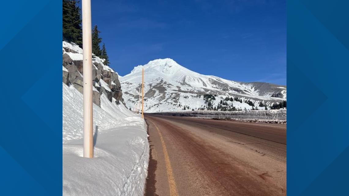 Warmer temperatures impacting Mount Hood skiing, snowboarding | kgw.com