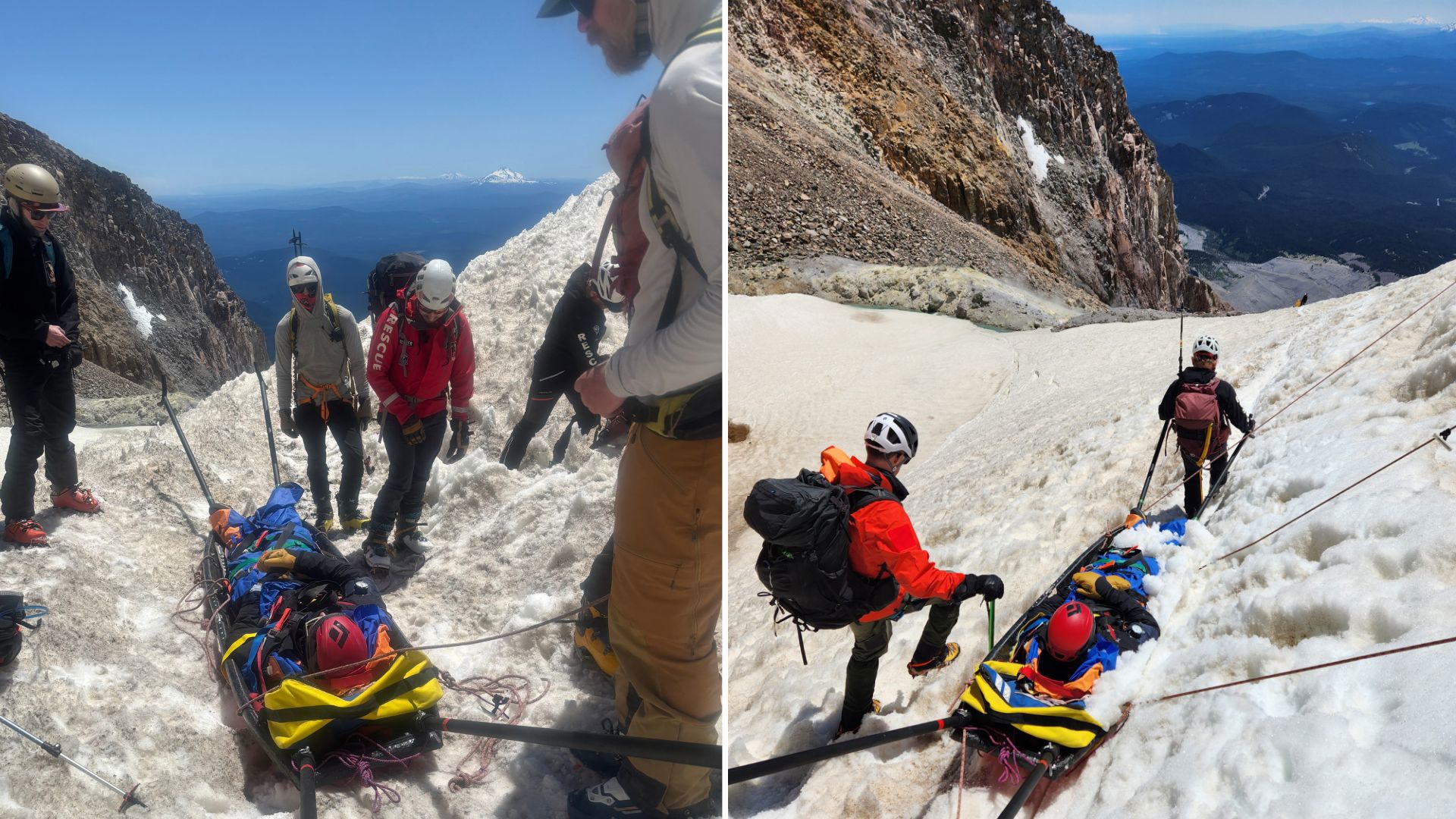 Injured climber rescued near Mount Hood summit | kgw.com