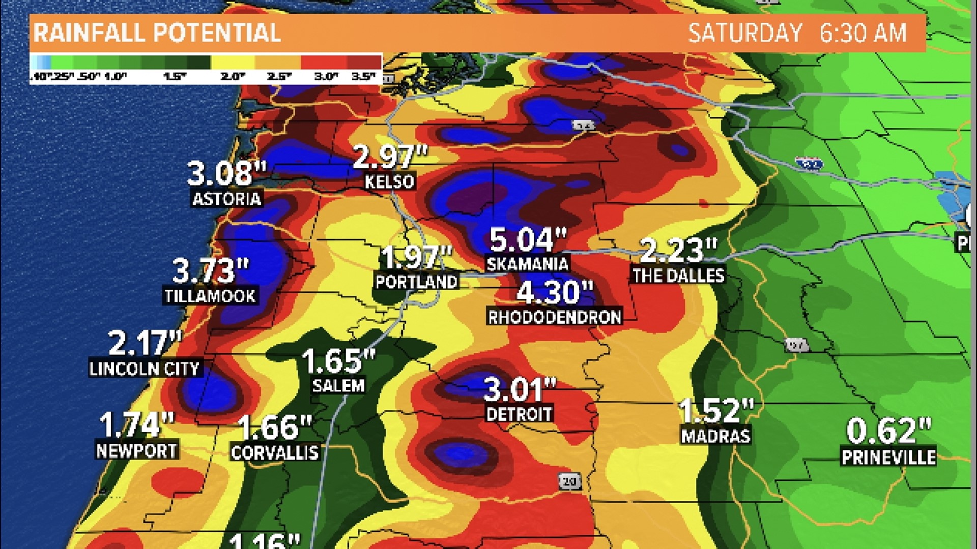 Portland forecast: Atmospheric river to hit Oregon, Washington | kgw.com