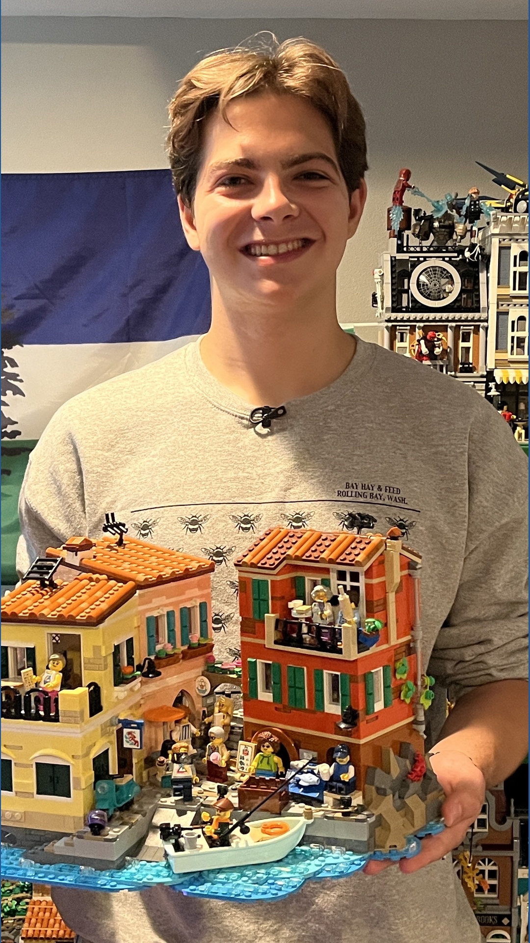Portland student designs Lego Italian village, now on store shelves ...