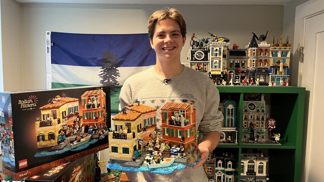 Portland student designs Lego Italian village, now on store shelves ...