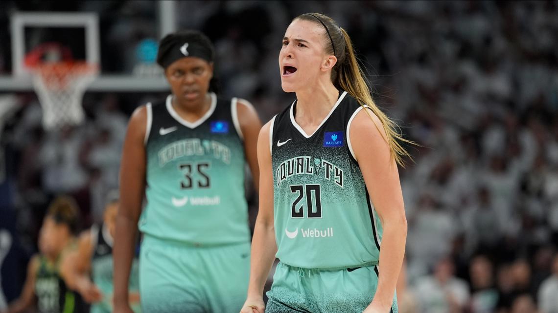 Ionescu leads Liberty to 80-77 win over Lynx in WNBA Finals | kgw.com
