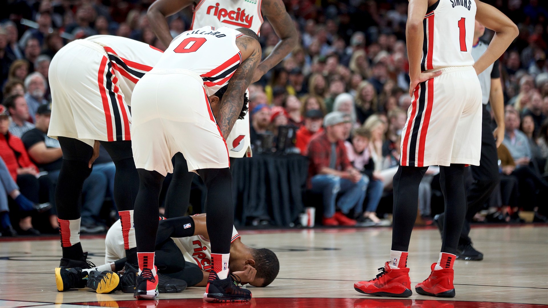 Blazers forward Rodney Hood out for season with Achilles injury | kgw.com