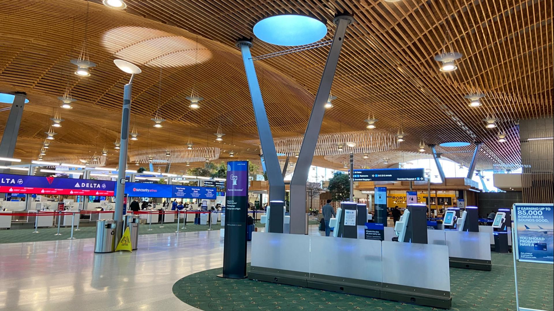 Take a sneak peek inside PDX as the main terminal's final phase nears ...