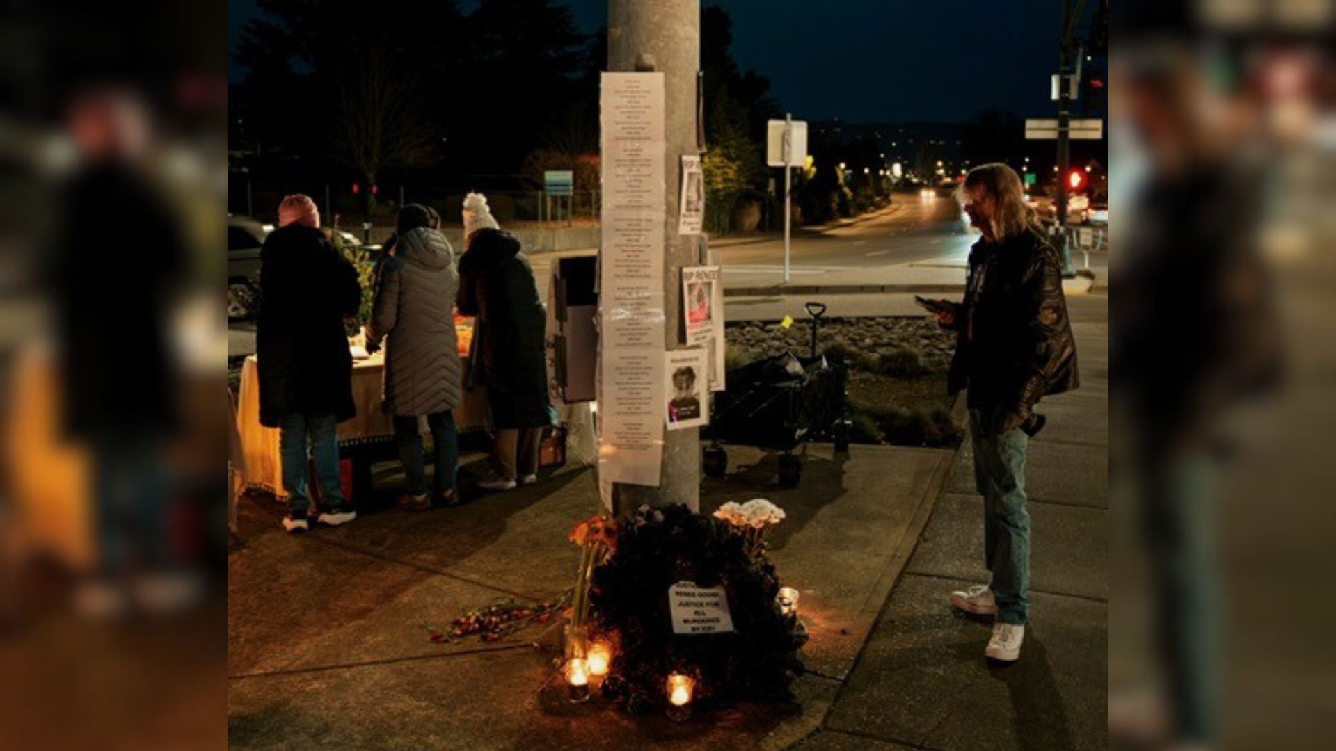 Immigration memorial vandalized in Newberg after vigil honoring those ...