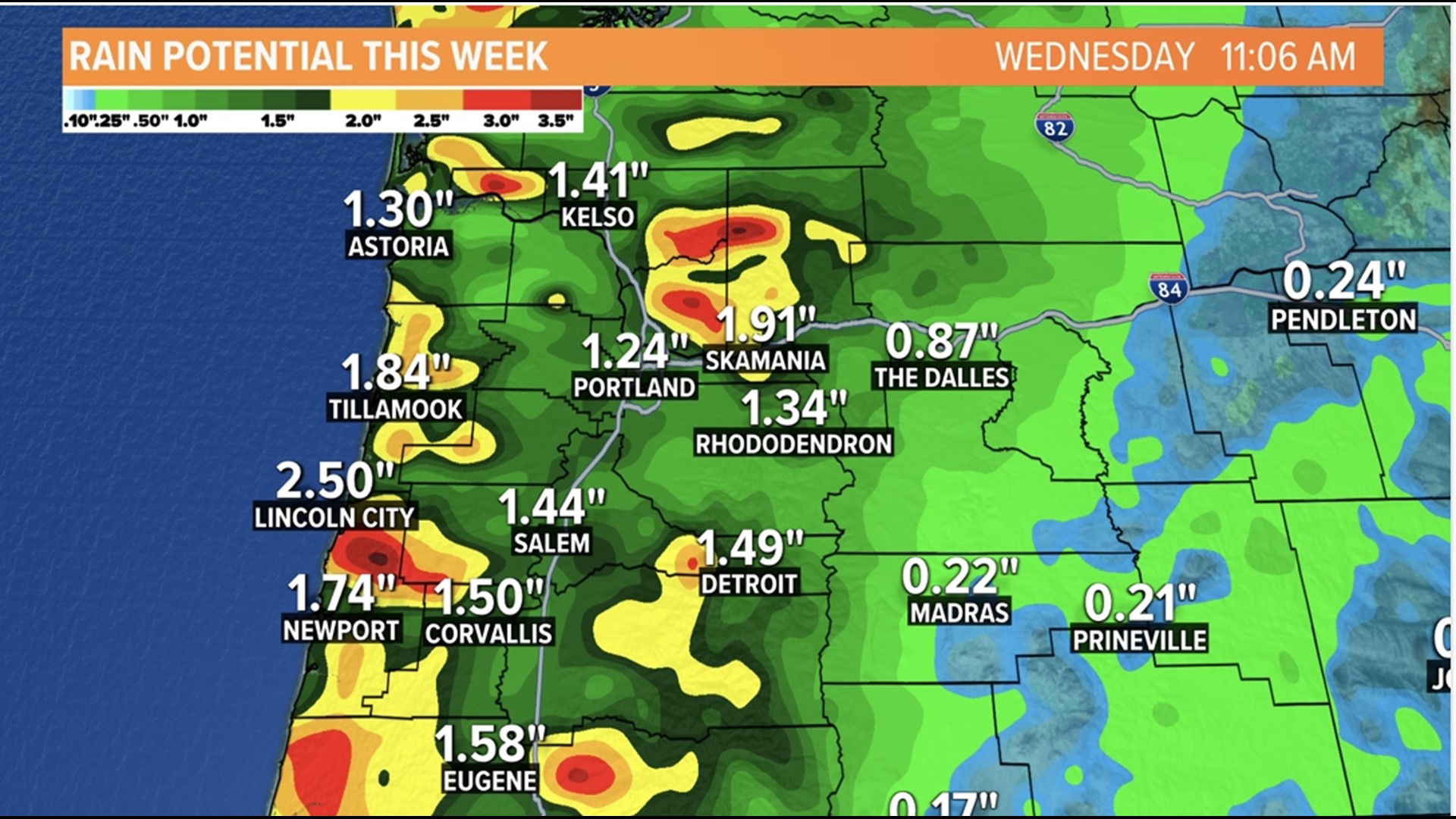 First day of fall brings rain to Oregon and Washington | kgw.com