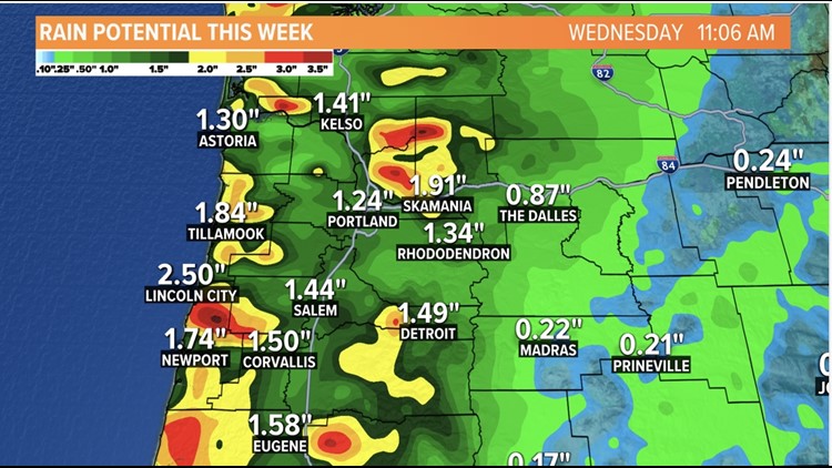 First day of fall brings rain to Oregon and Washington | kgw.com