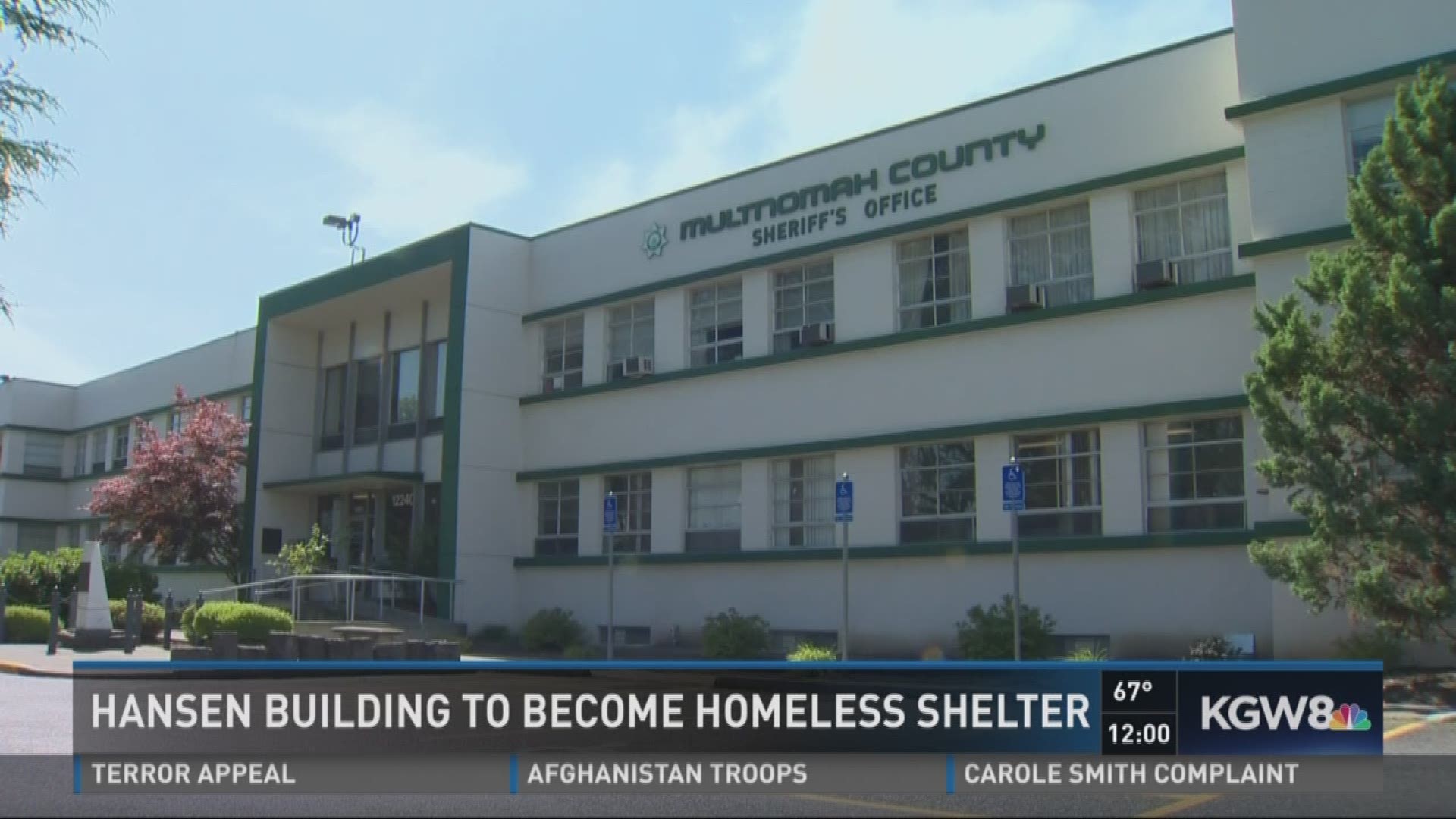 Hansen Building to become a new homeless shelter, sheriff's office to ...