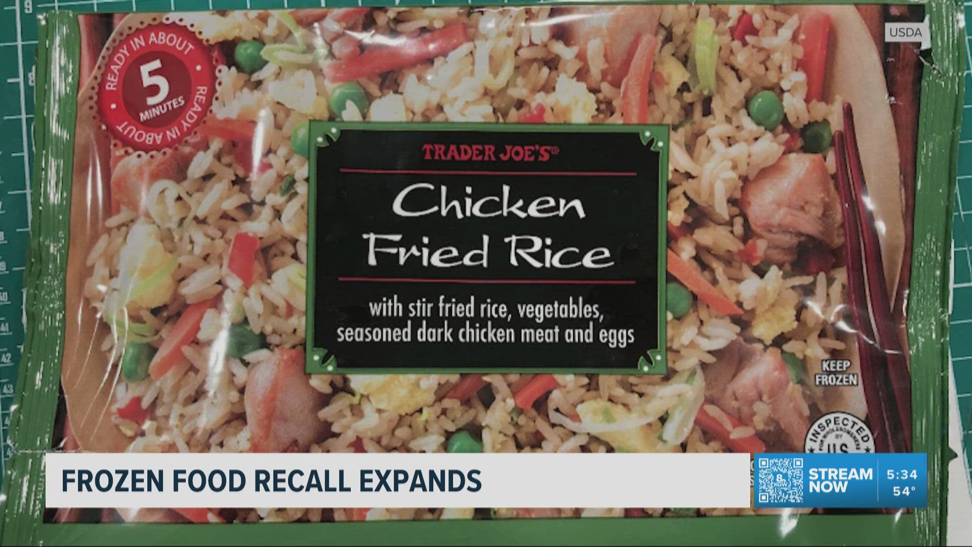 Kroger, Trader Joe's frozen food recall ban expands | kgw.com