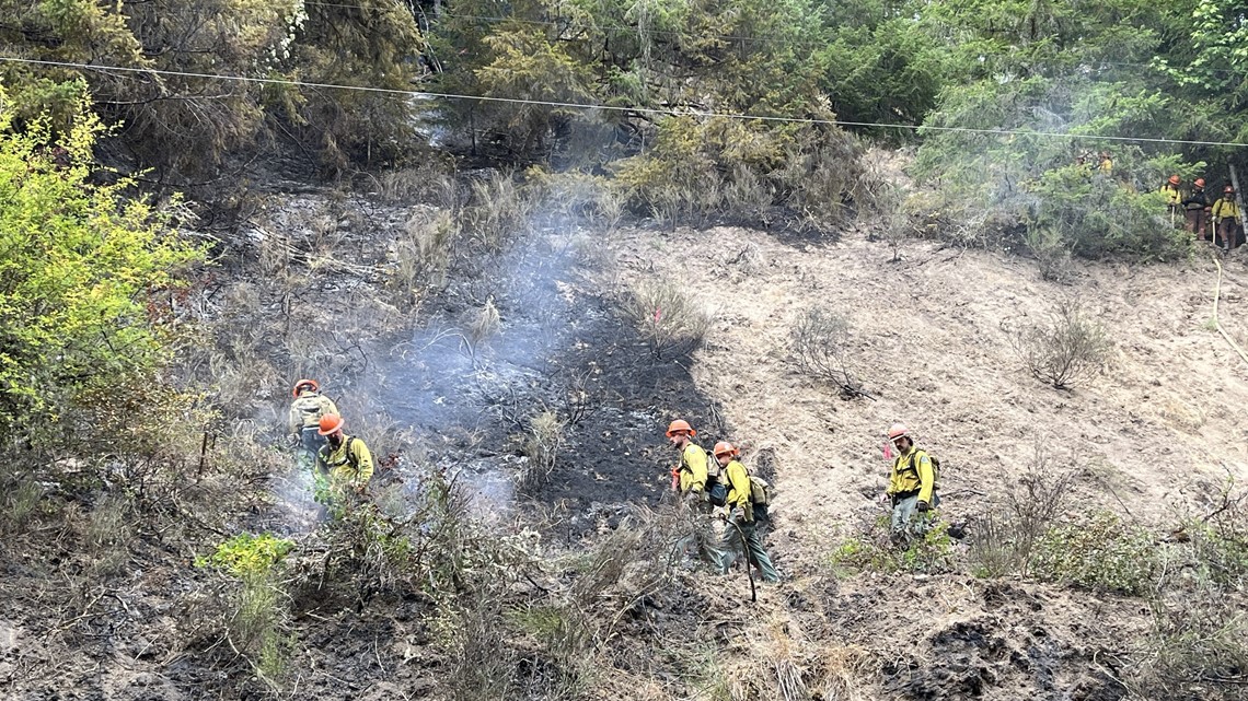 Wildfire near Vernonia prompts evacuation orders | kgw.com