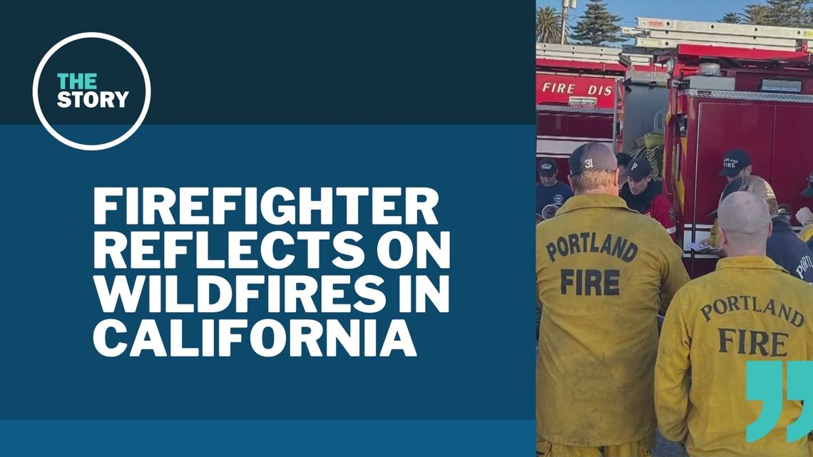 Back from Los Angeles, Portland firefighter describes his experience ...