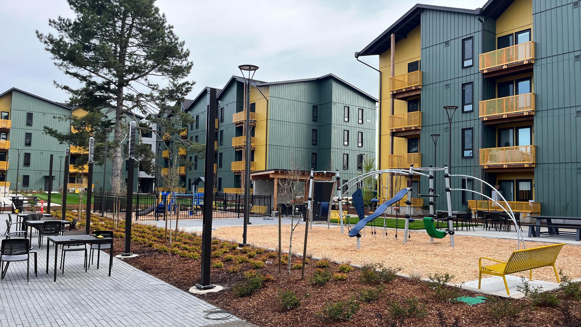 Affordable housing complex named for advocate opens in Tualatin | kgw.com