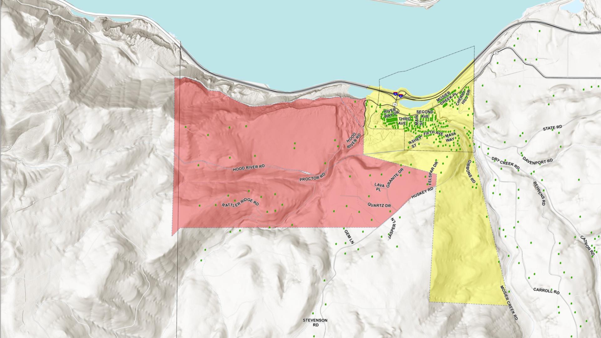 Wildfire outside Mosier prompts Level 3 evacuations | kgw.com