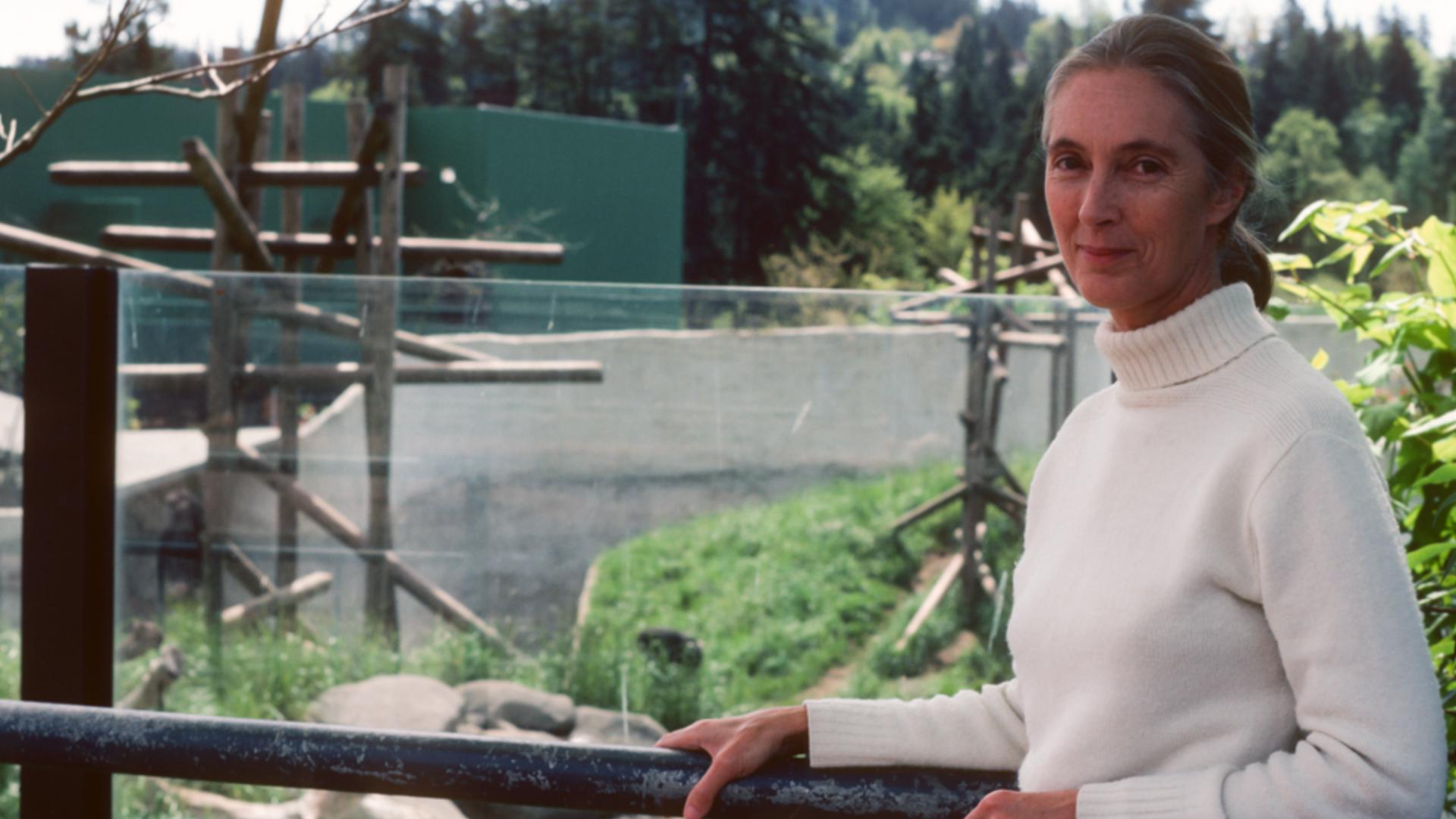 Dr. Jane Goodall visited Oregon students before her death | kgw.com