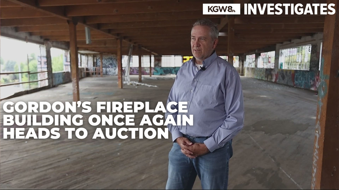 Touring the Gordon’s Fireplace building ahead of the auction | kgw.com