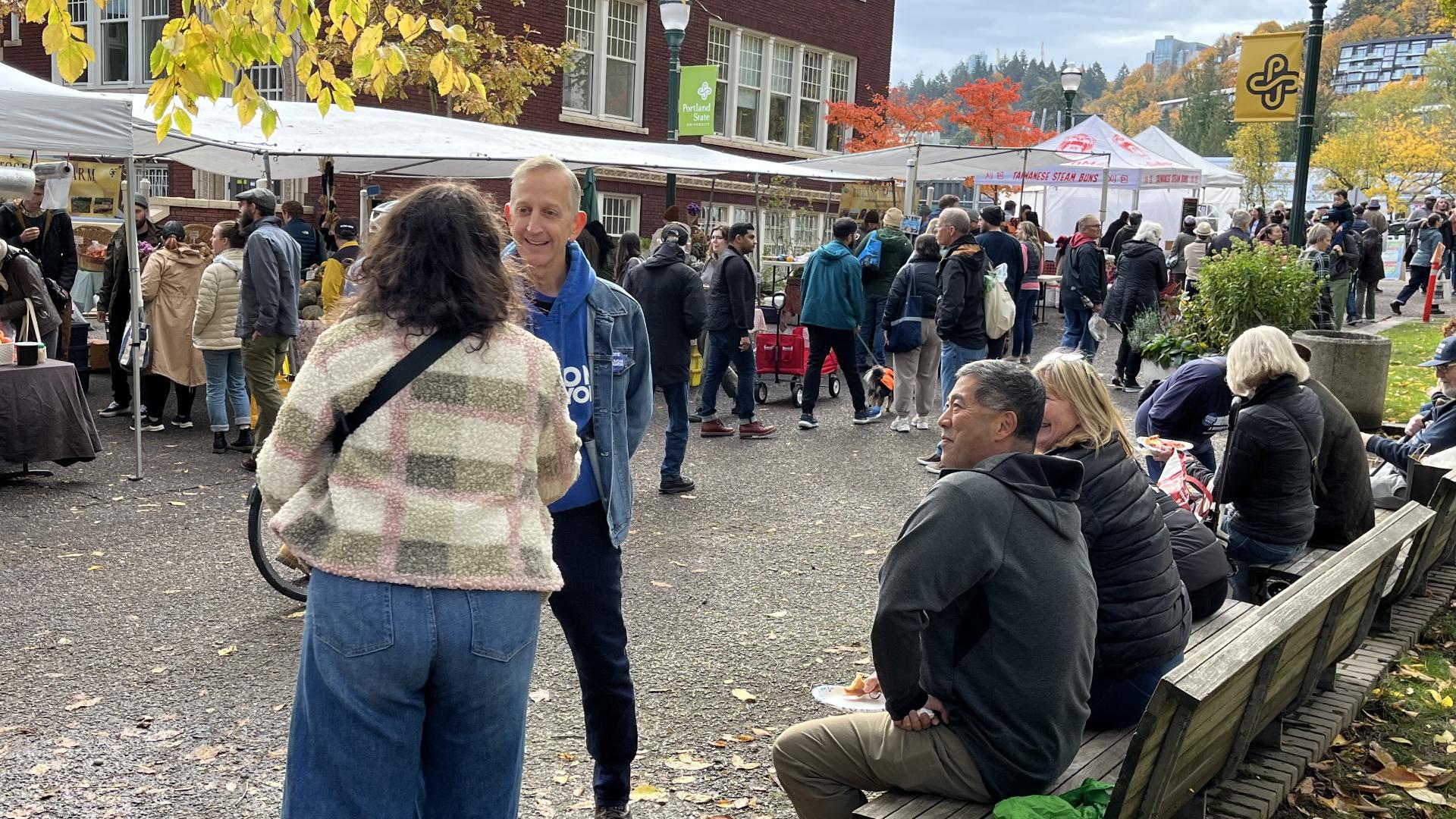Portland mayoral candidates hit the campaign trail | kgw.com
