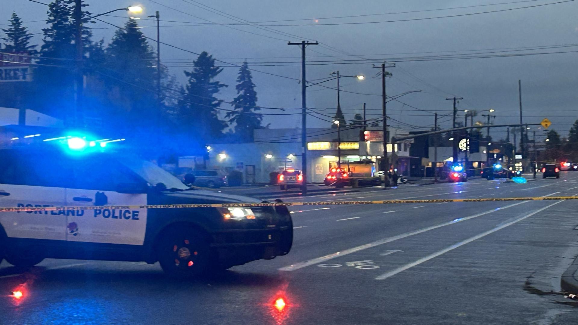 Fatal crash shuts down NE Halsey Street in Portland | kgw.com
