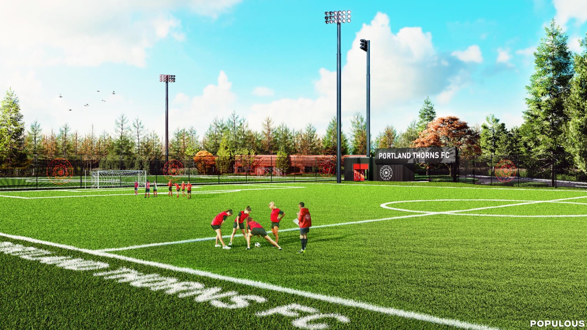 Portland Thorns, WNBA owner unveils first-of-its-kind training facility ...
