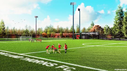 Portland Thorns, WNBA owner unveils first-of-its-kind training facility ...