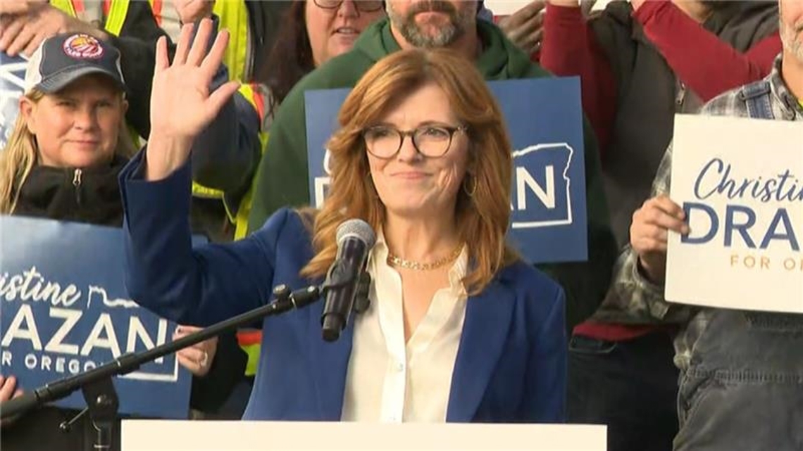 Christine Drazan announces run for Oregon governor in 2026 | kgw.com