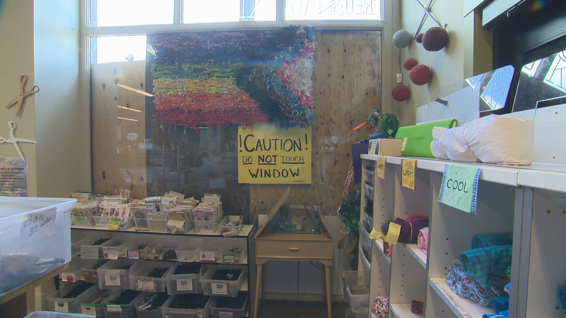 Nonprofit SCRAP PDX gets help from community after windows broken | kgw.com