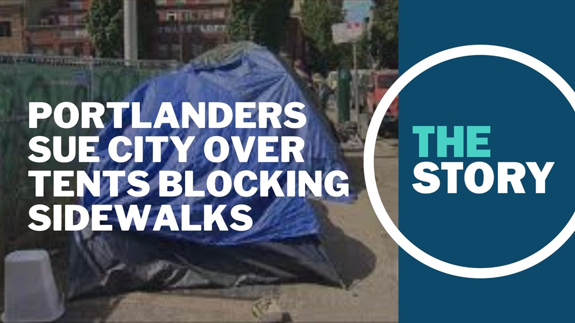 Portlanders with mobility disabilities sue city over tents blocking ...