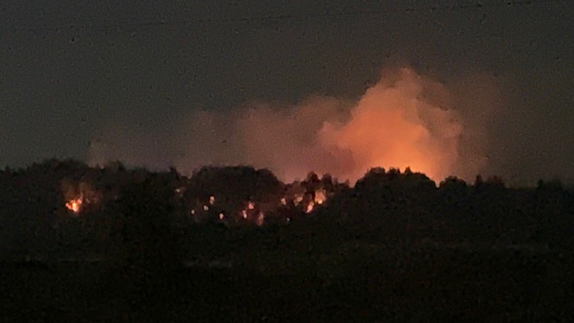 Evacuations lifted for McIver Park Fire in Estacada | kgw.com