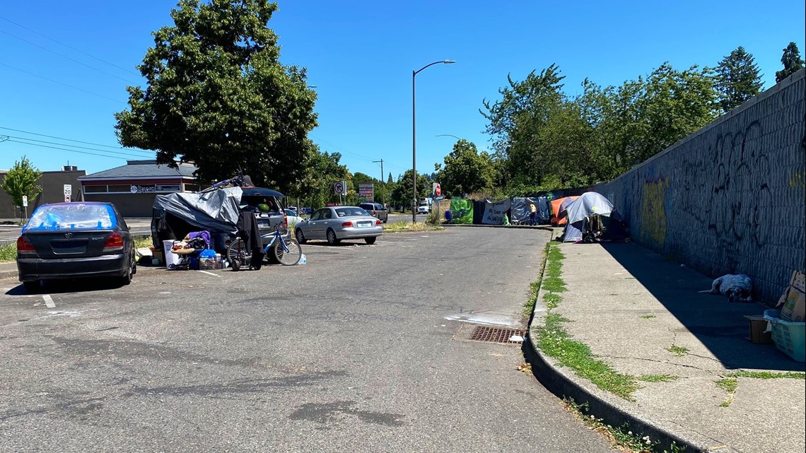 Homeless camps cause unrest in a Southeast Portland neighborhood | kgw.com