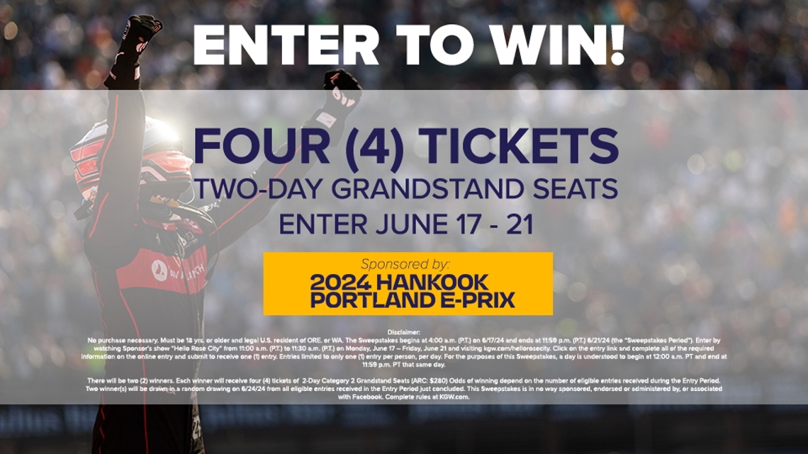 You could win tickets to Formula E at PIR | kgw.com