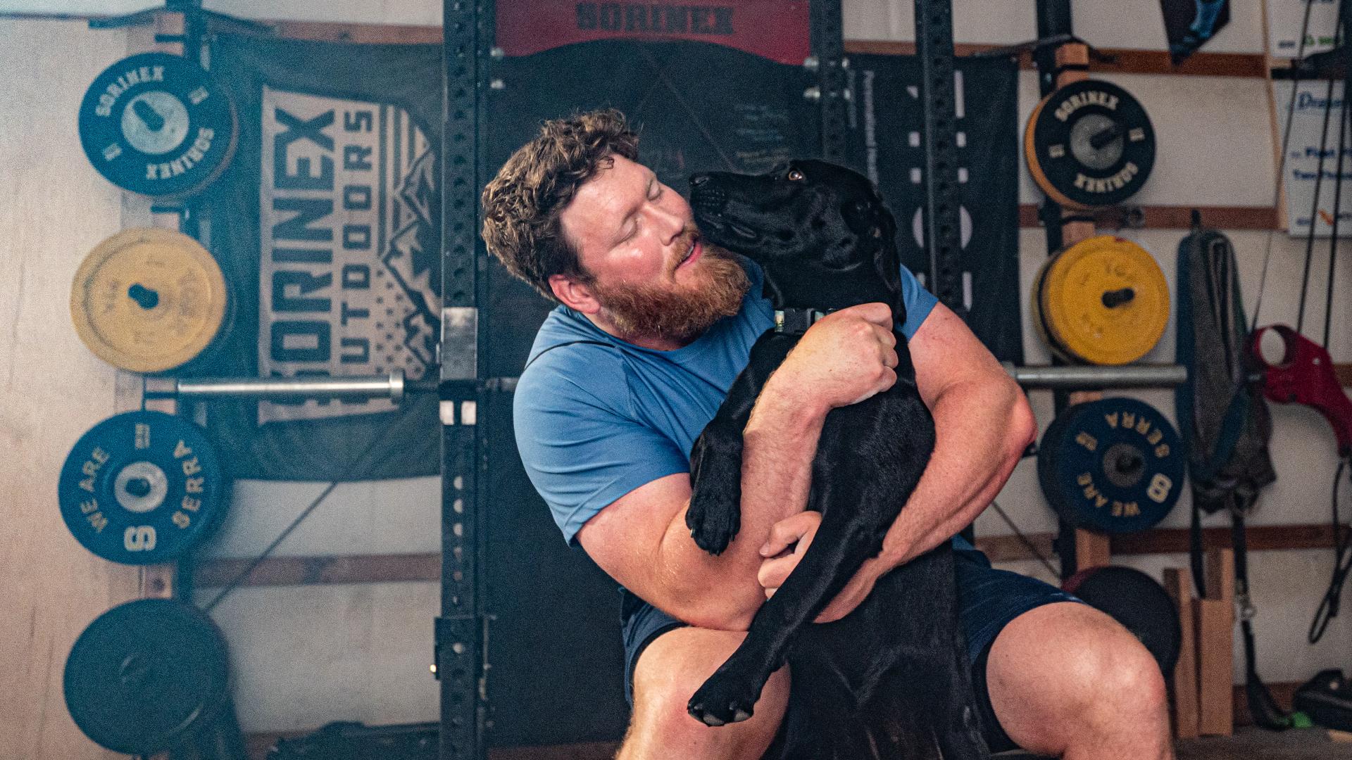 Olympian Ryan Crouser tours Oregon Humane Society | kgw.com