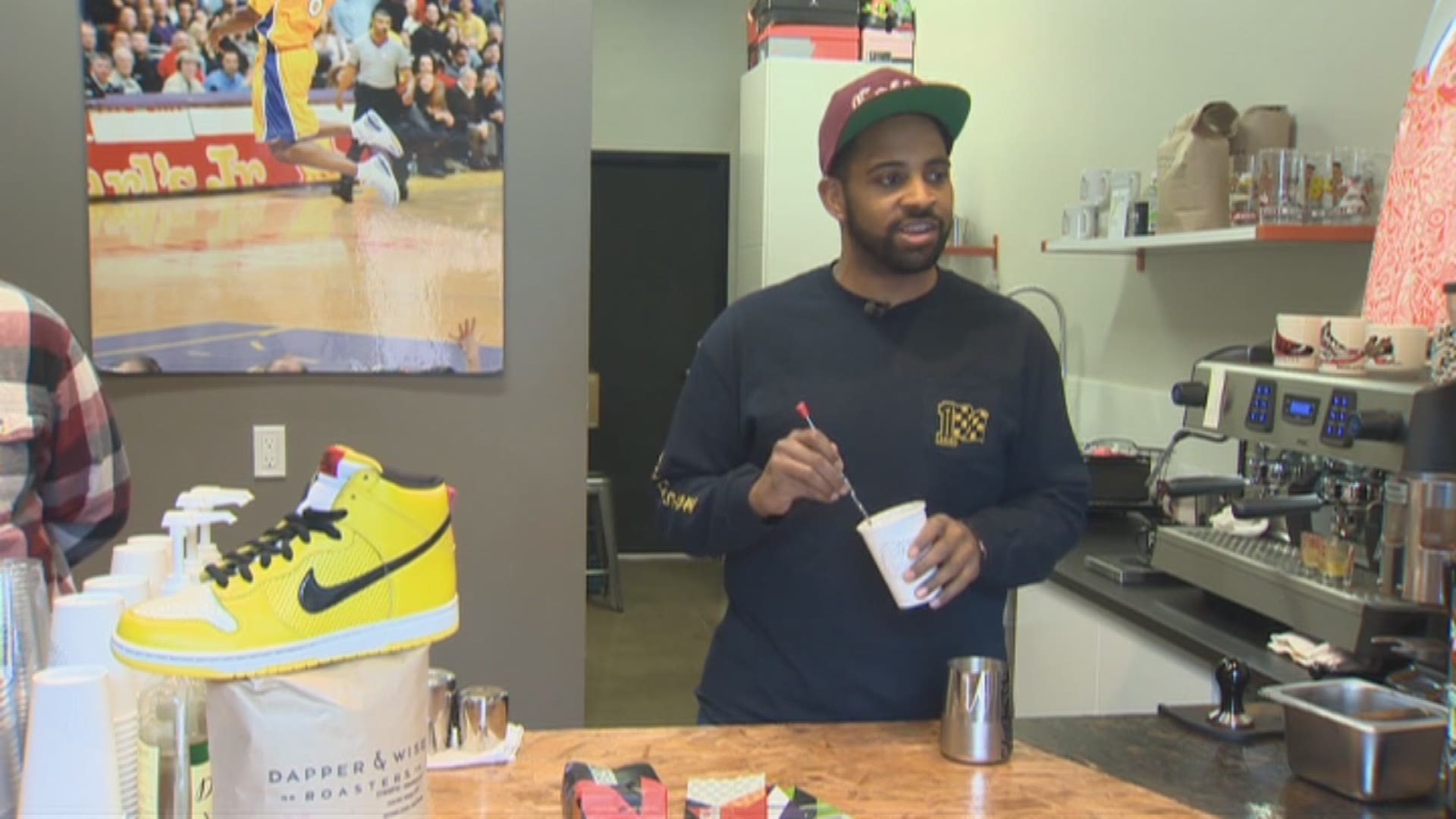 Portland's first sneaker-inspired coffee shop | kgw.com