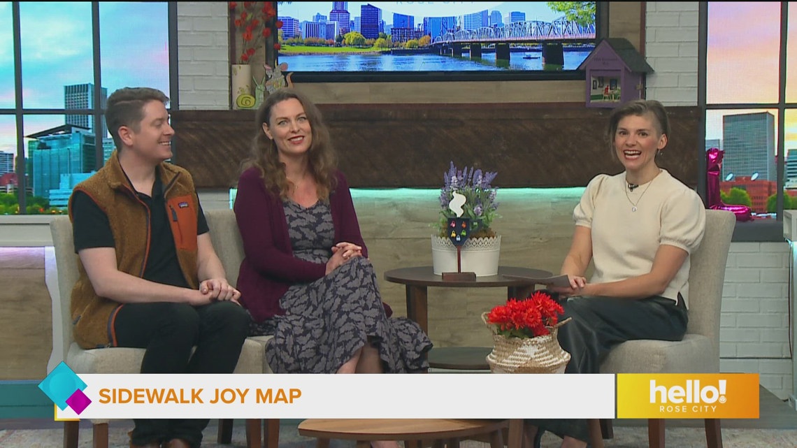 Portland's Sidewalk Joy project is growing, even going world wide | kgw.com