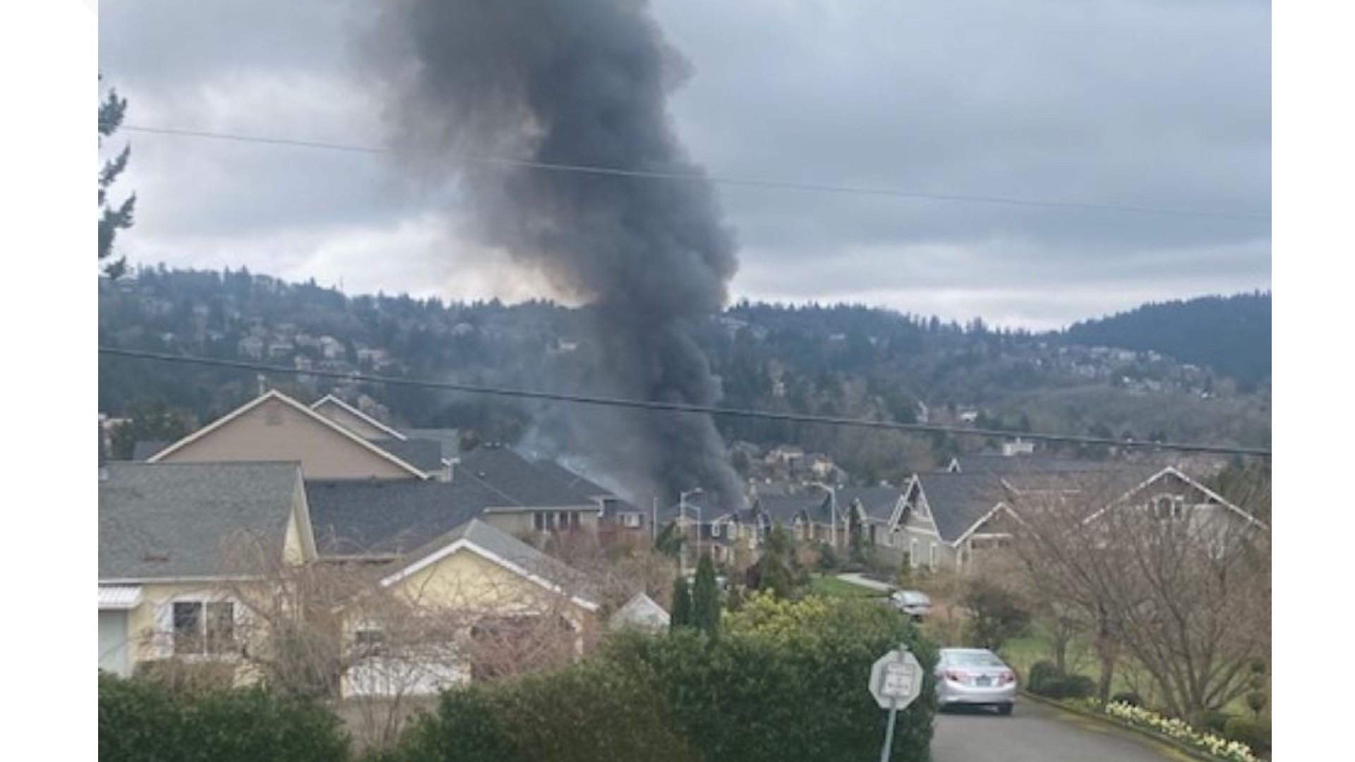 Large house fire in Northwest Portland | kgw.com