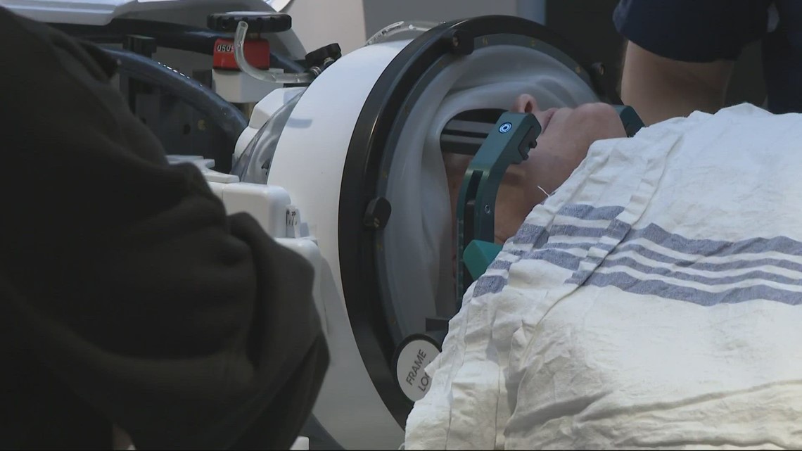 No-cut brain surgery at OHSU can correct body tremors | kgw.com