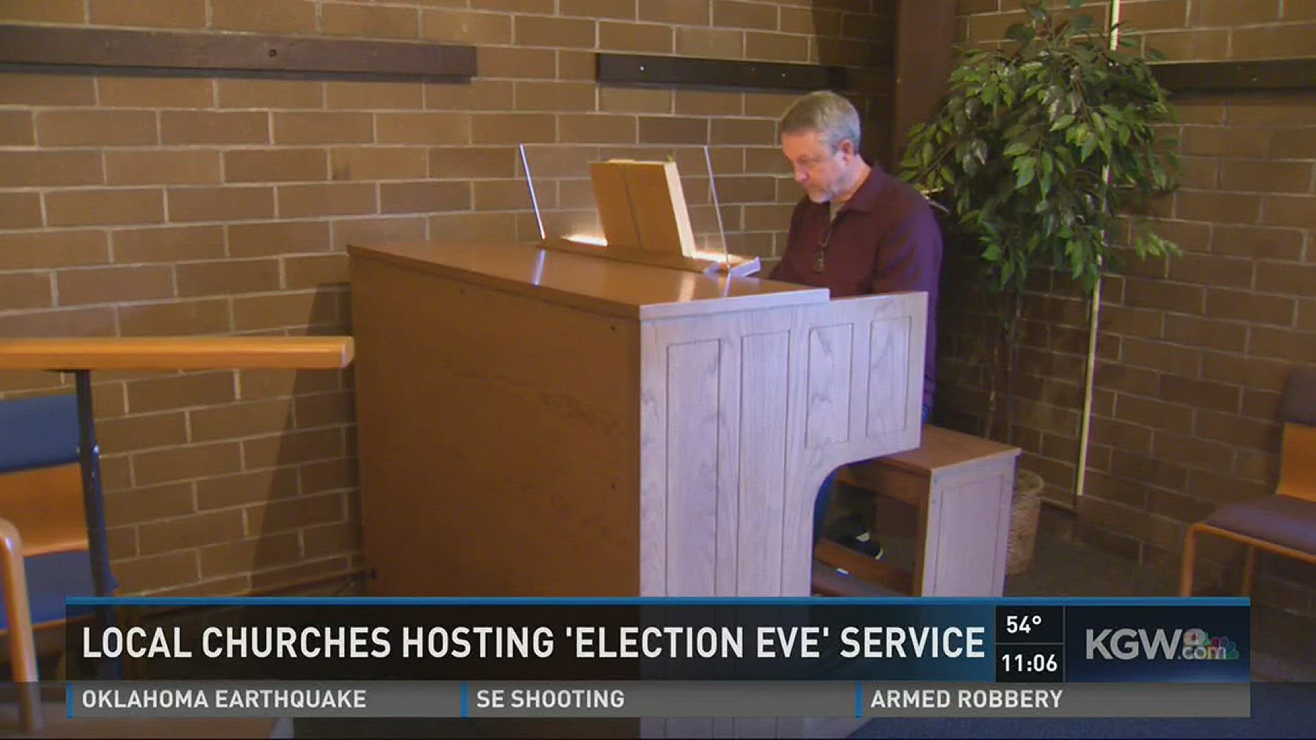 'A metaphorical shower:' Local churches organize Election Eve service ...