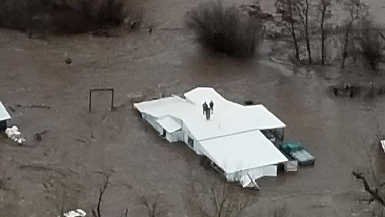 Floodwaters begin to recede in eastern Oregon | kgw.com