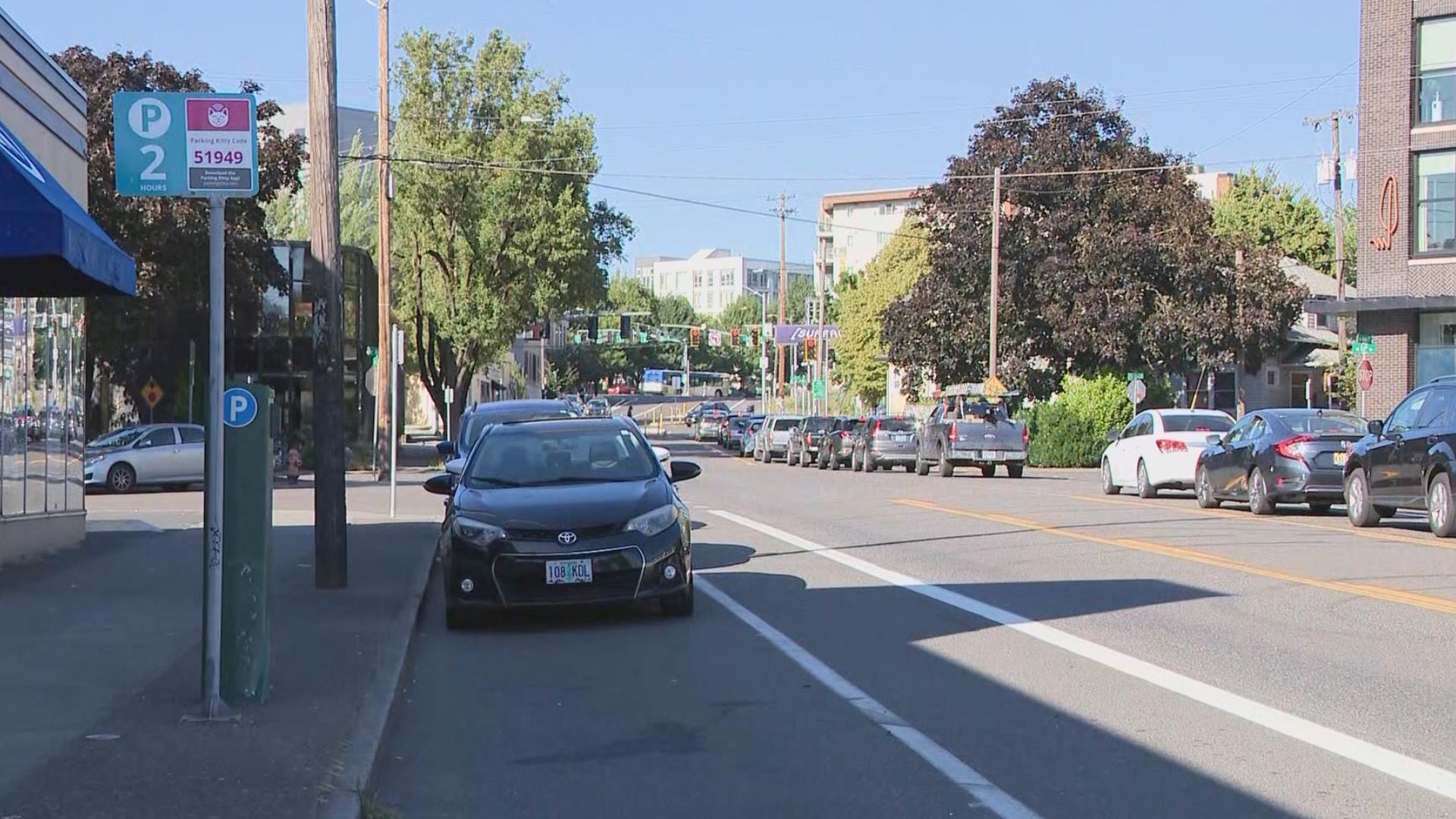 Portland expands Central Eastside pay-to-park hours Aug. 1 | kgw.com