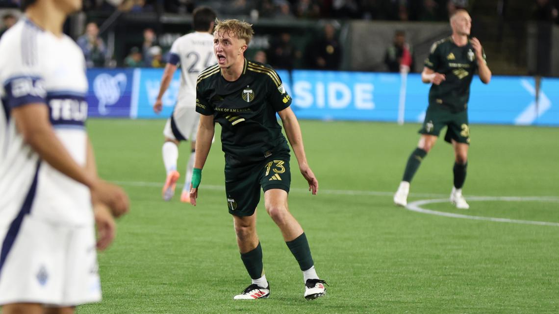 Whitecaps beat the Timbers 4-1 in a Cascadia Cup rivalry match | kgw.com