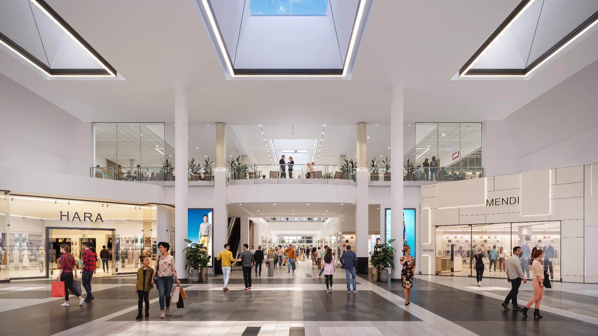 New renderings show Washington Square mall food court renovation and ...