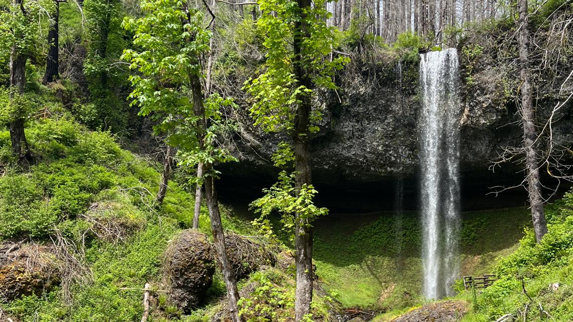 Shellburg Falls Recreation Area reopens after Oregon's Labor Day | kgw.com